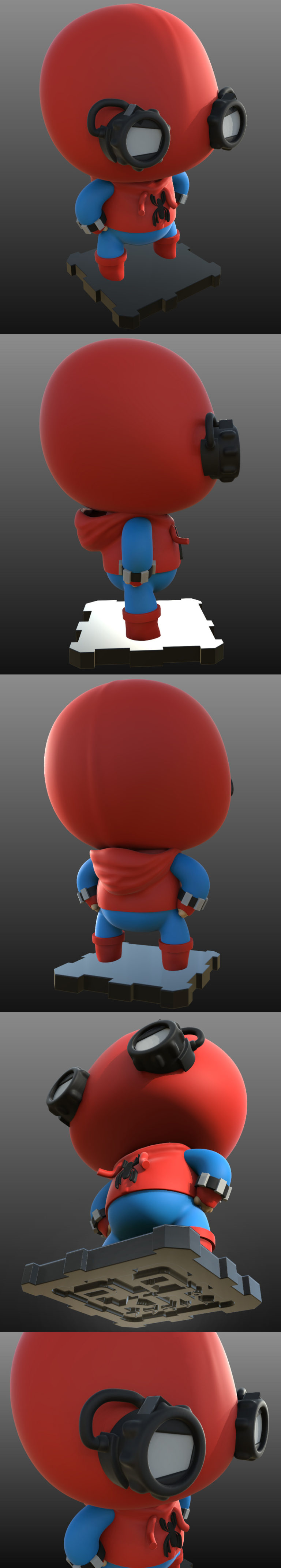 Desire FX 3d models | PlaKit – Spider-Man Homecoming (Homemade Suit ...