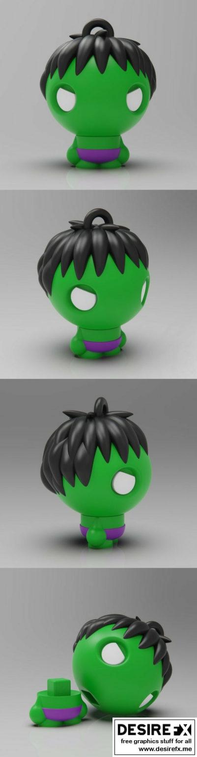 Desire FX 3d models | PlaKit – The Hulk – 3D Print Model