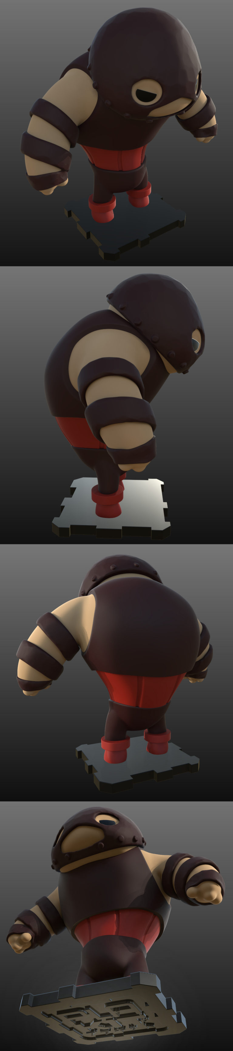 Desire FX 3d models | PlaKit – X-Men Juggernaut – 3D Print Model