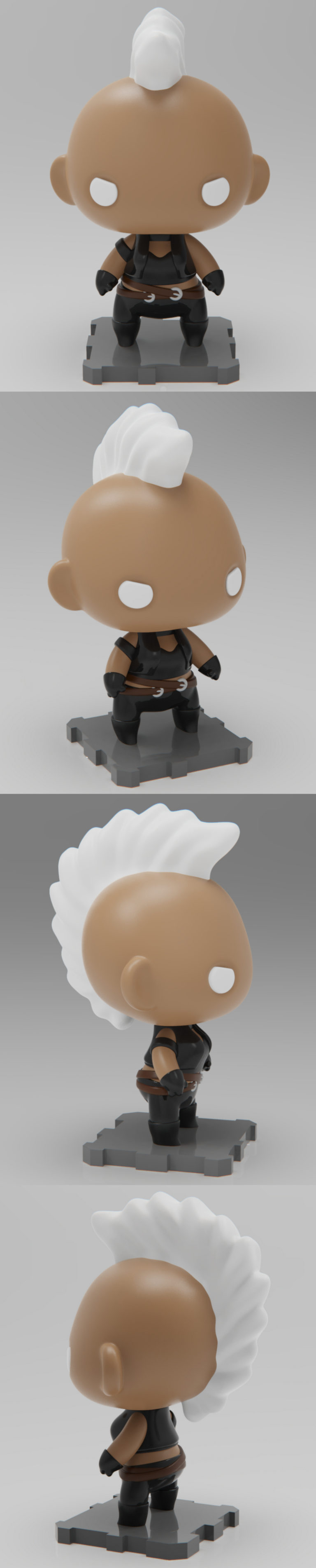 Desire FX 3d models | PlaKit – X-Men Storm – 3D Print Model