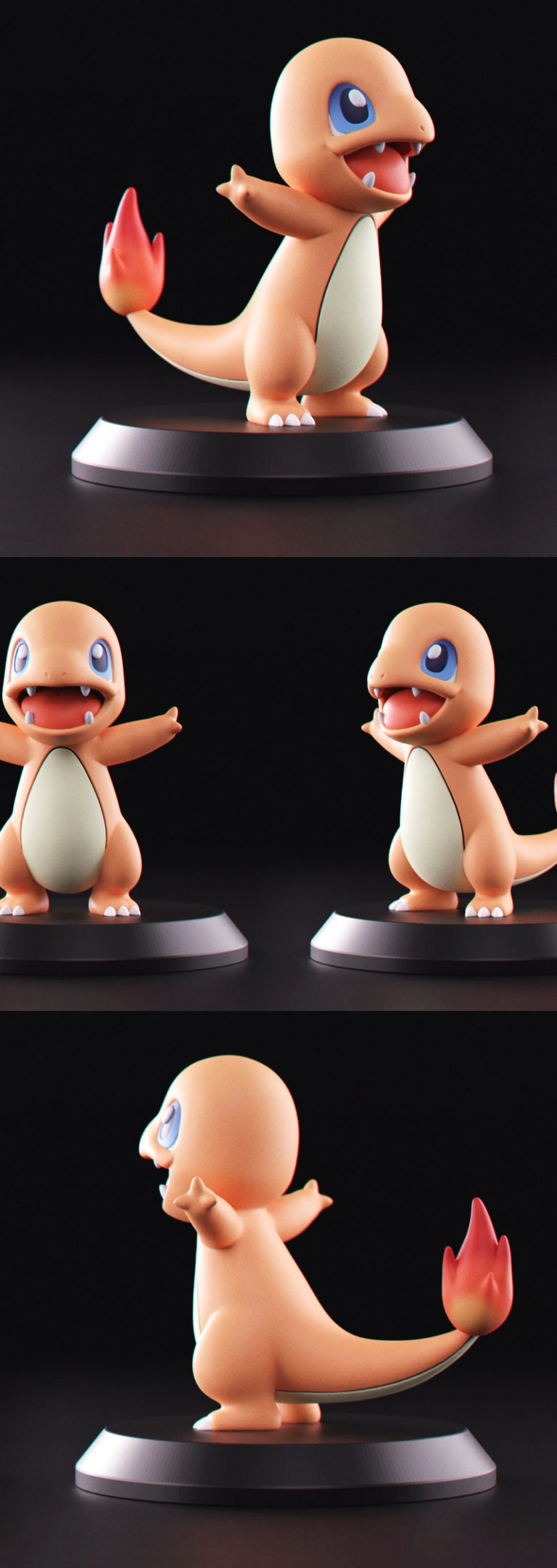 Desire FX 3d models | Pokemon Fire Charmander – 3D Print Model