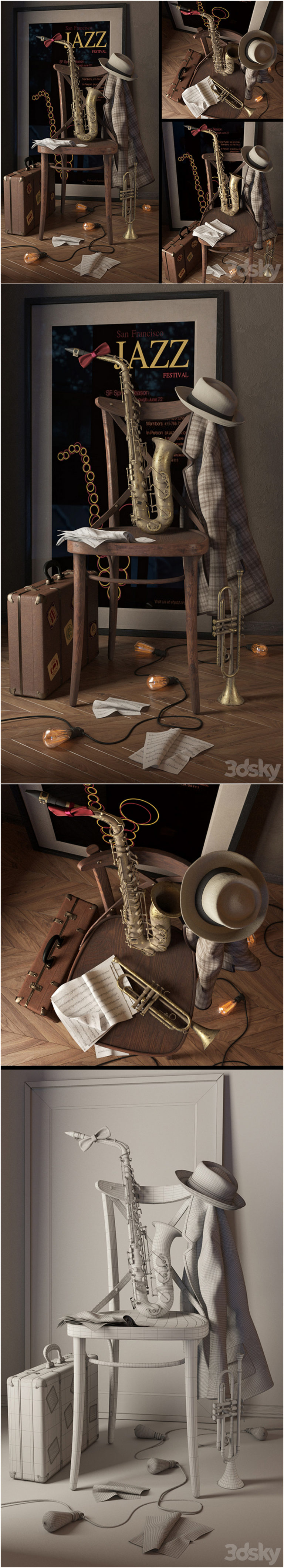 Desire FX 3d models | Saxophone – 3D Model