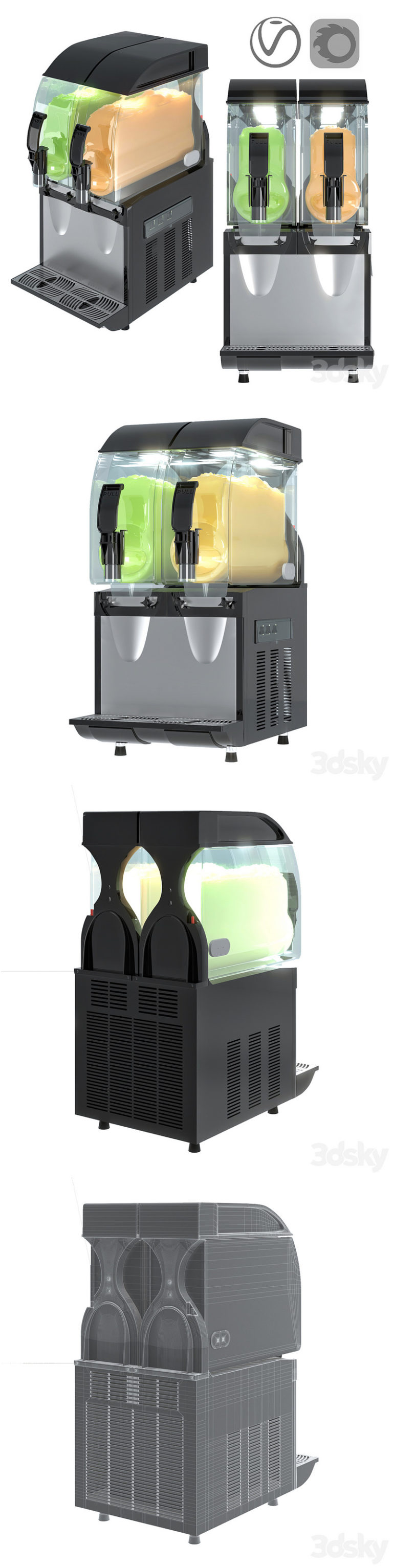 Desire FX 3d models | Slush machine SPM LUCE IPRO 2 M – 3D Model