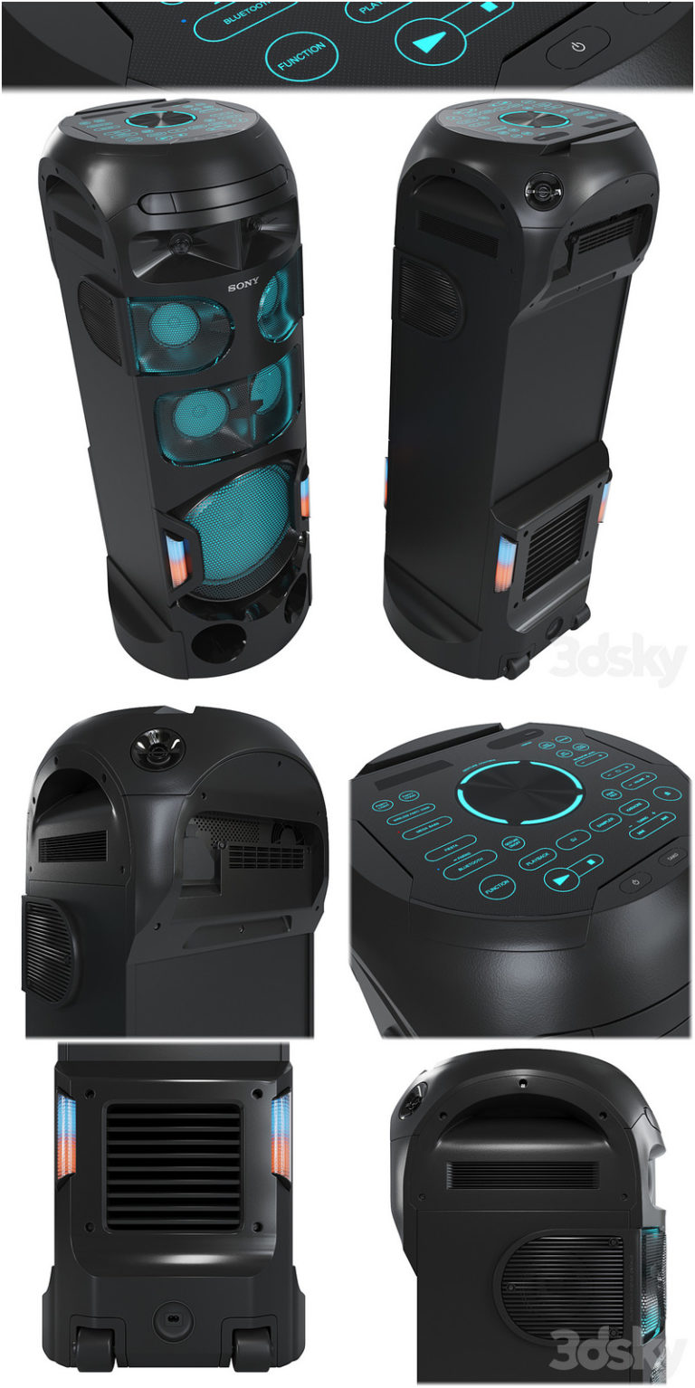 Desire FX 3d models | Sony MHC-V81D – 3D Model