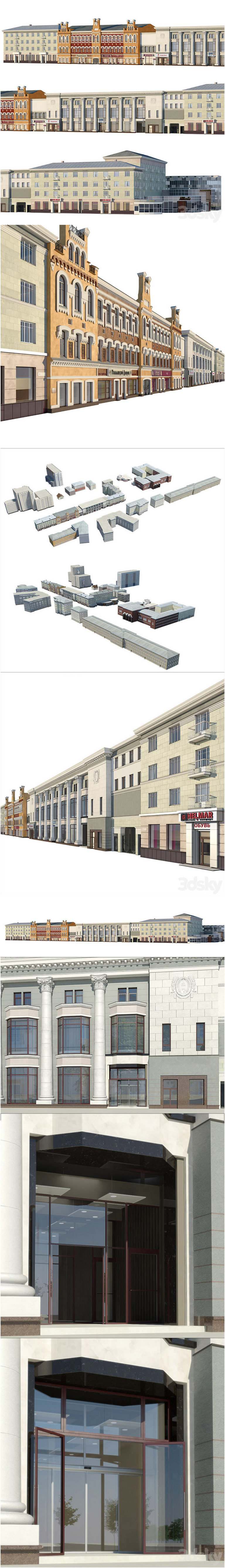 Desire FX 3d models | Voronezh. Revolution Prospect – 3D Model