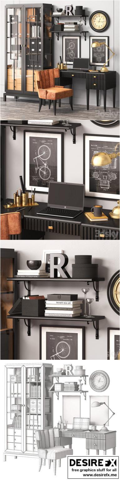 Desire FX 3d models | Workplace 01 by Rooma Design – 3D Model