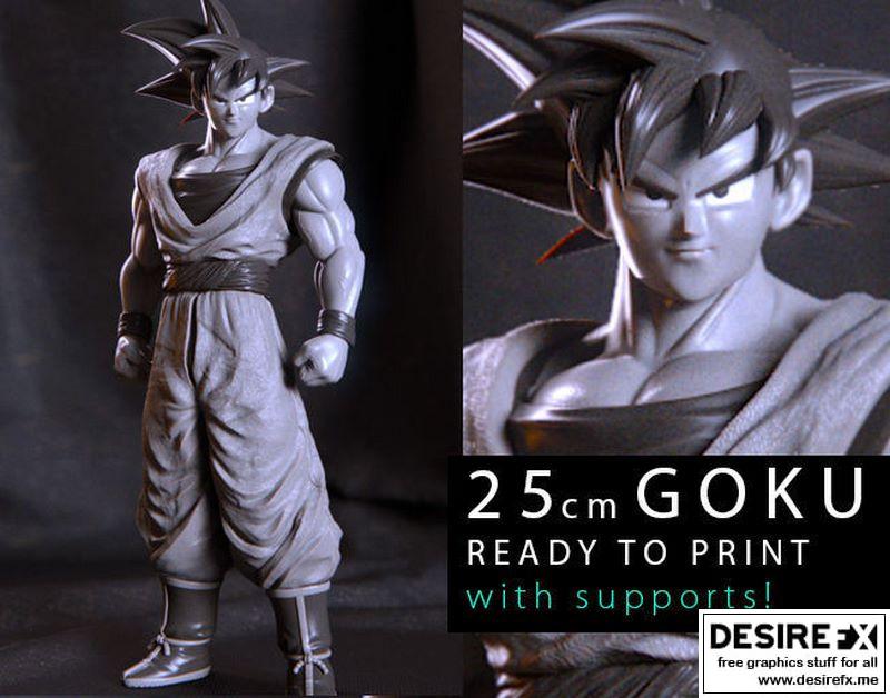 Desire FX 3d models | GOKU – READY to PRINT 3D print model
