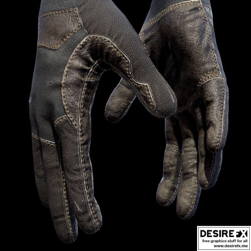 Desire FX 3d models | Game-Ready Glove gta san andreas gloves Low-poly ...