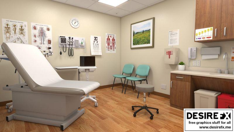 Desire FX 3d models | Clinic Exam Room 3D model