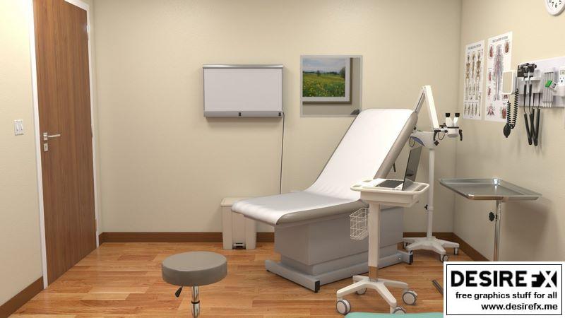 Desire FX 3d models | Clinic Exam Room 3D model