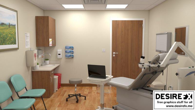 Desire FX 3d models | Clinic Exam Room 3D model