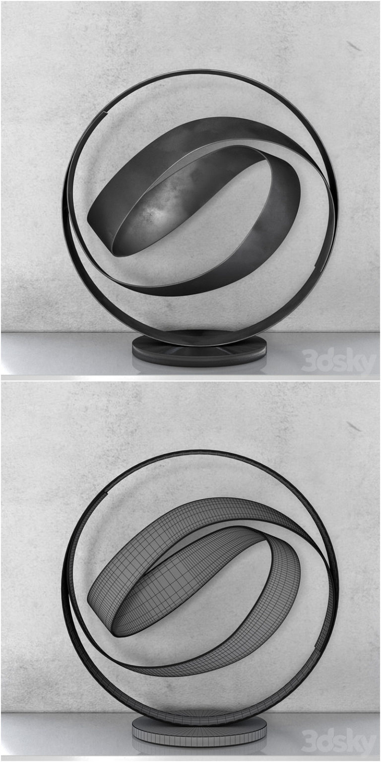 Desire FX 3d models | Abstract Sculpture Damon Hyldreth – 3D Model