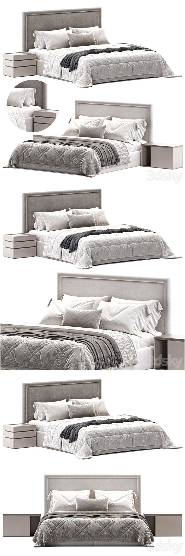 Desire FX 3d models | Alva Velutto 55 Bed – 3D Model