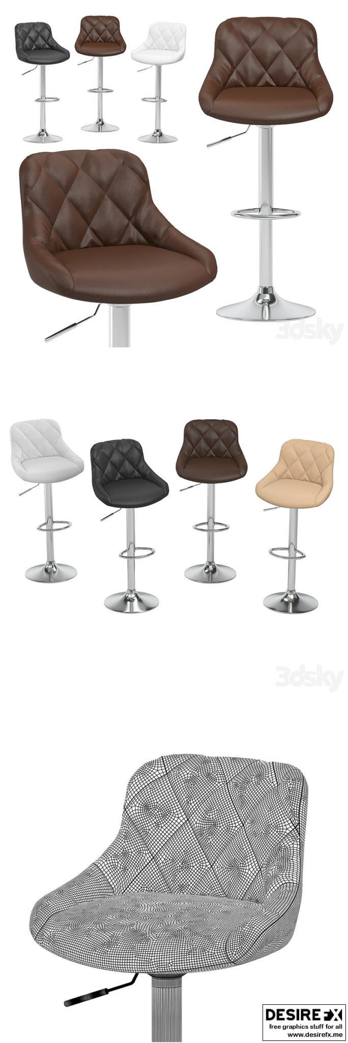 Desire FX 3d models | Bar stools hoker krokus 14 BETINA – 3D Model