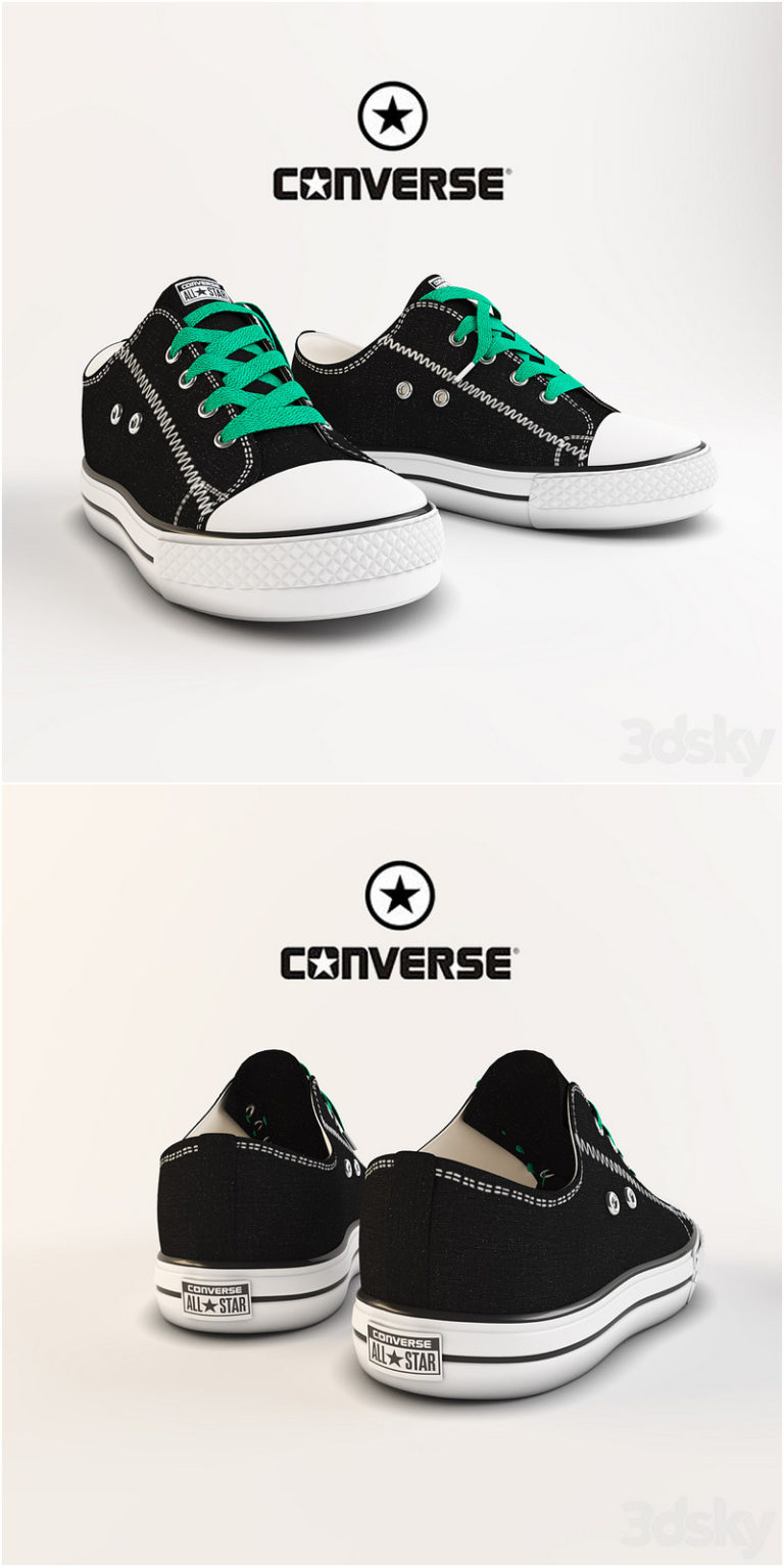 Desire FX 3d models | Converse Kids Shoes – 3D Model