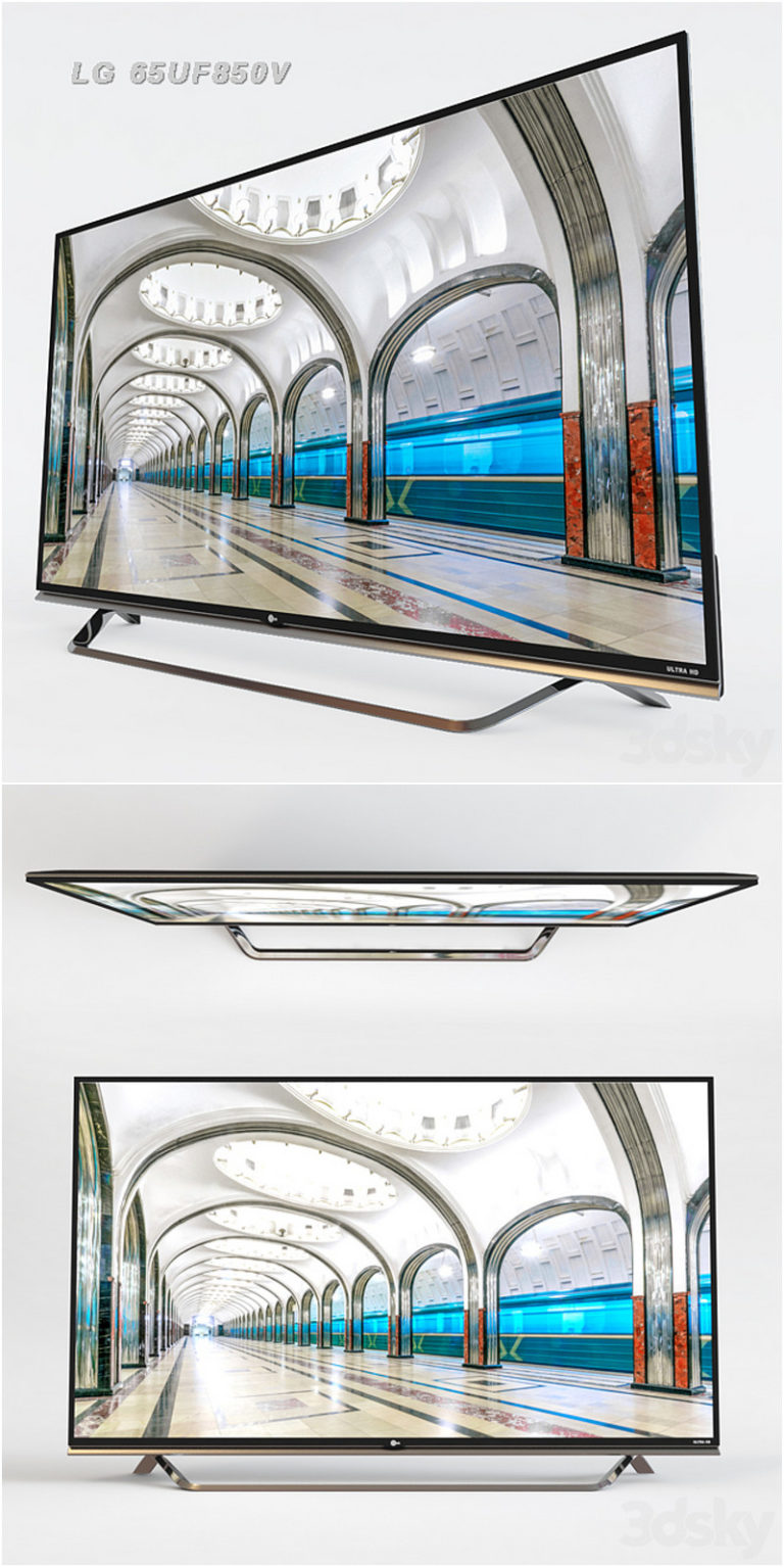 Desire FX 3d models | LG 65UF850V LED TV – 3D Model
