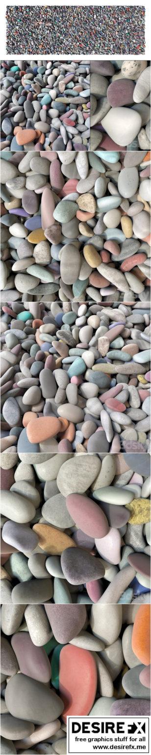 Desire FX 3d models | Pebble smooth low n14 Small smooth pebble No. 14 ...
