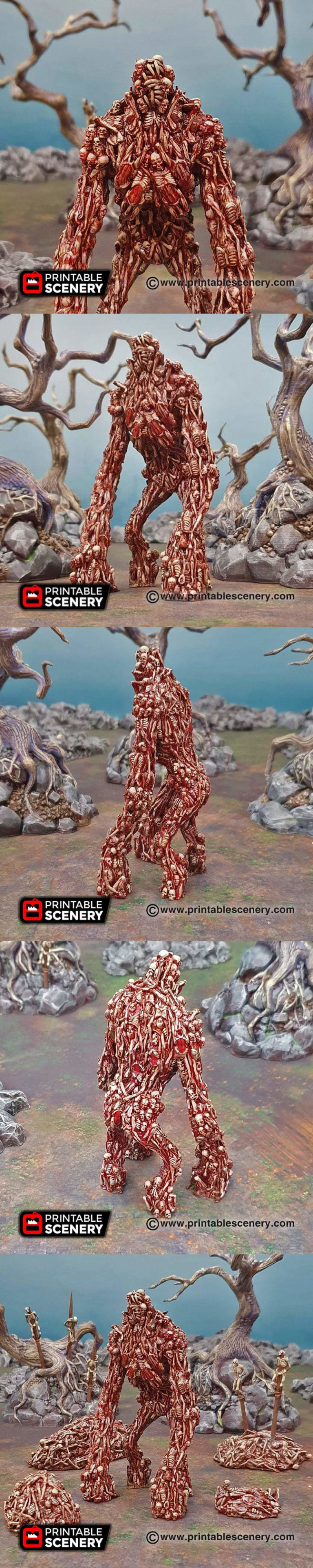 Desire FX 3d models | Printable Scenery – Corpse Giant – 3D Print Model