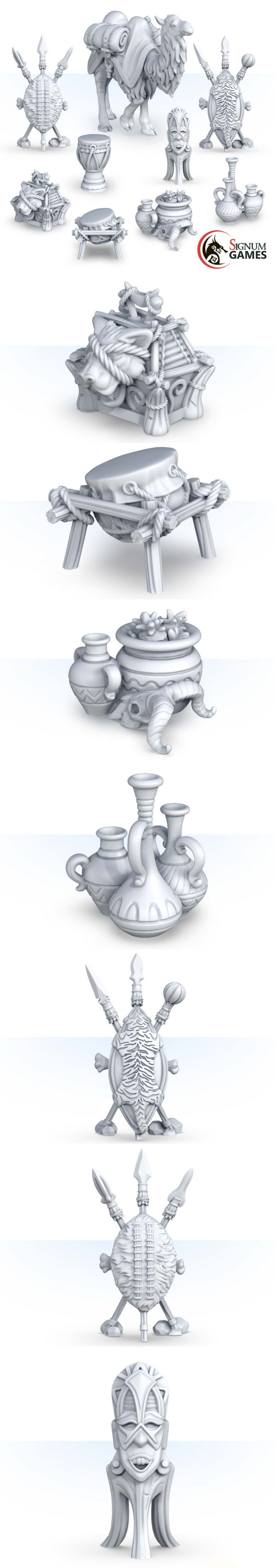 Desire FX 3d models | Scenery Elements from the Kush Empire – 3D Print ...