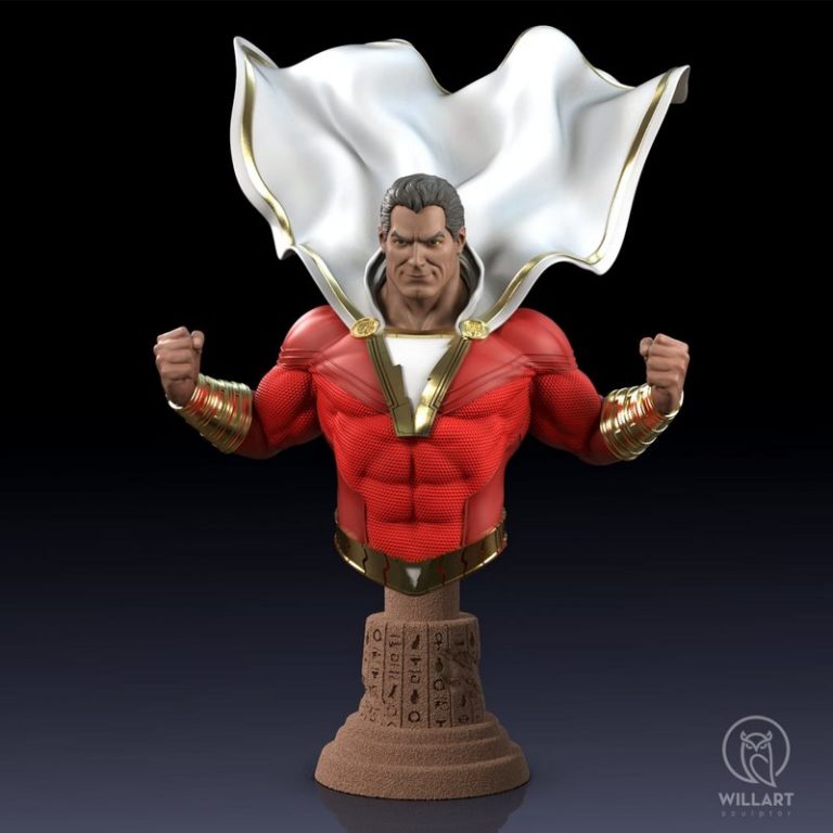 Desire FX 3d models | Shazam Bust – 3D Print Model