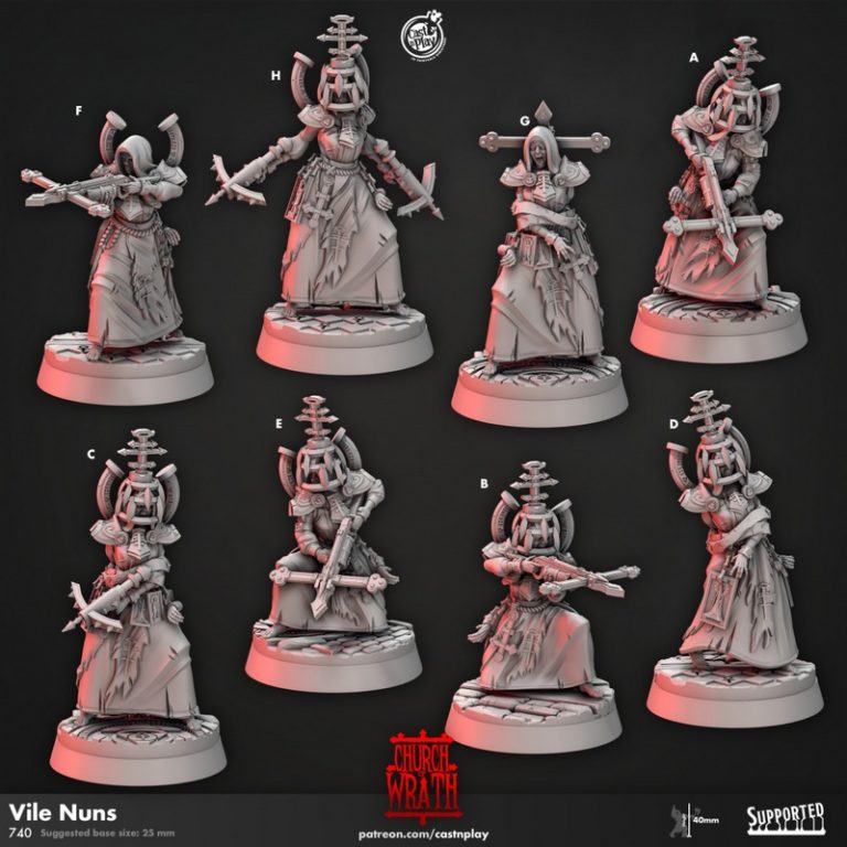 Desire FX 3d models | Vile Nuns – 3D Print Model