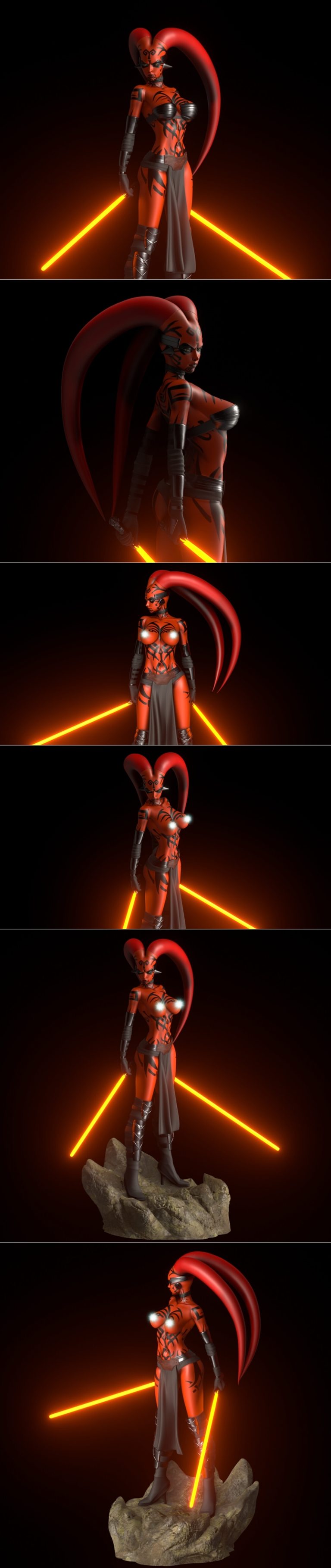 Desire FX 3d models | PgGasta – Darth Talon – 3D Print Model STL