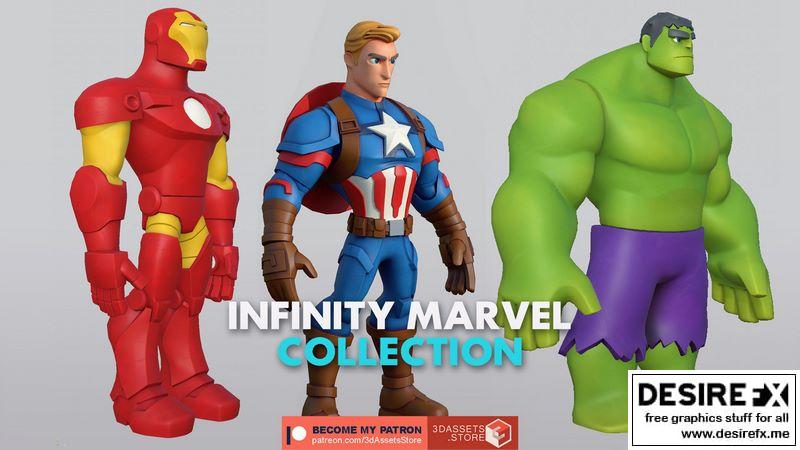 Desire FX 3d models | Character – Cartoon – Marvel Infinity Fan Art 3D ...