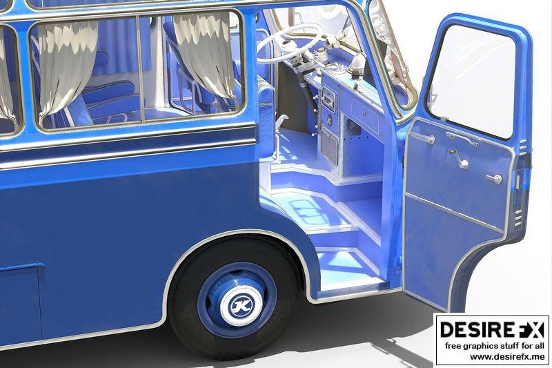 Desire FX 3d models | Setra S6 Low-poly 3D model