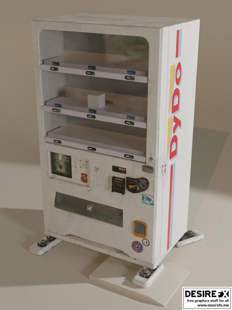 Desire FX 3d models | Prop Art – Vending Machine