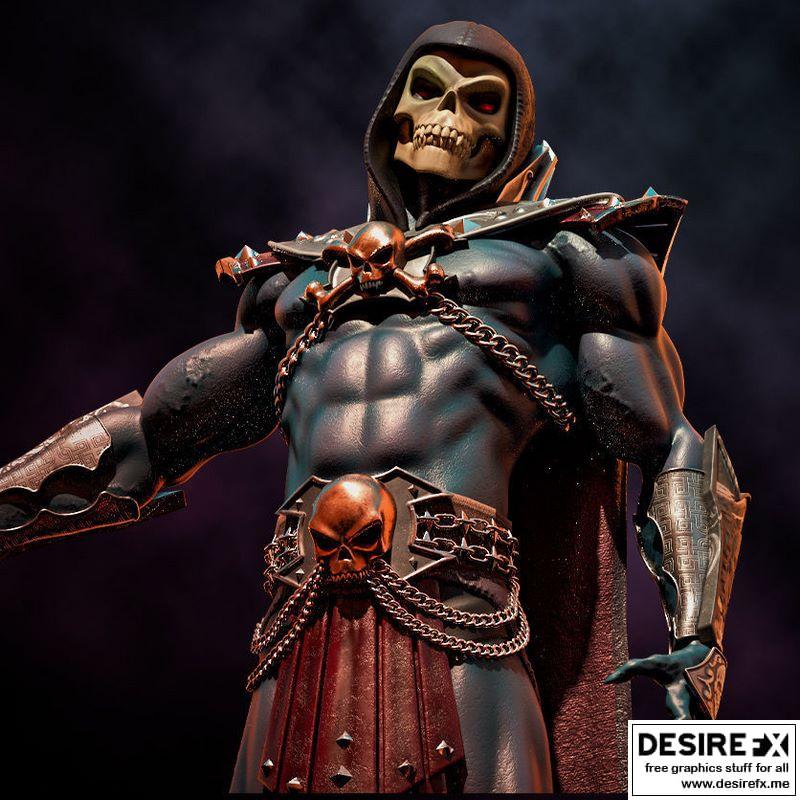 Desire FX 3d models | Fanart Skeletor – Masters of the Universe ...