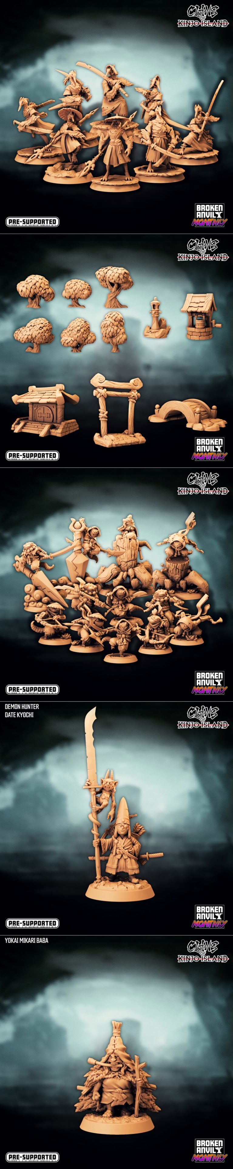 Desire FX 3d models | Broken Anvil Miniatures – Clans of Kinjo Island ...