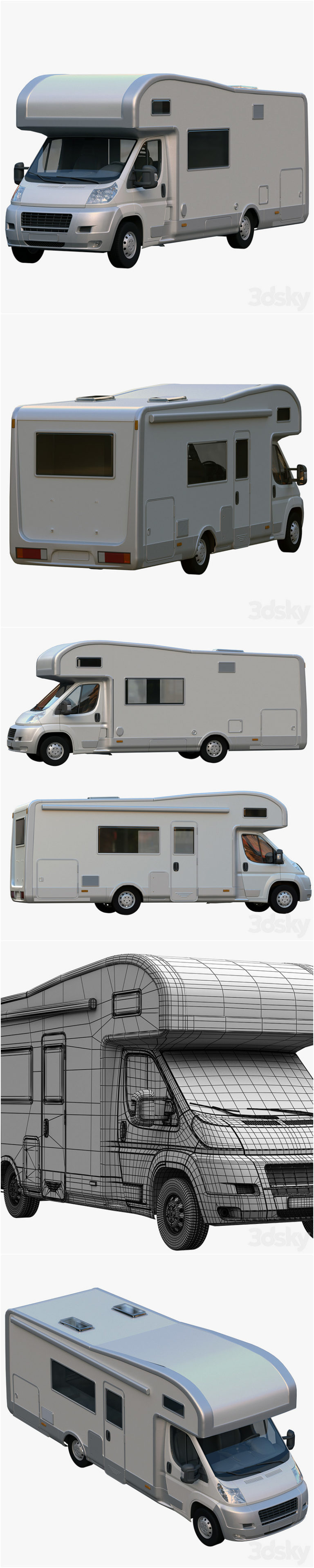 Desire FX 3d models | Camper, motorhome – 3D Model