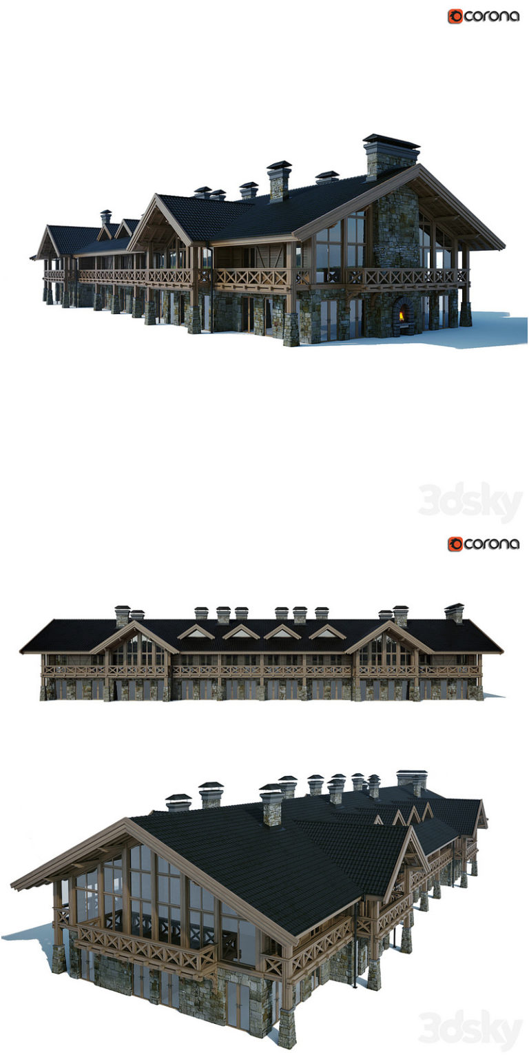 Desire FX 3d models | Chalet, house – 3D Model