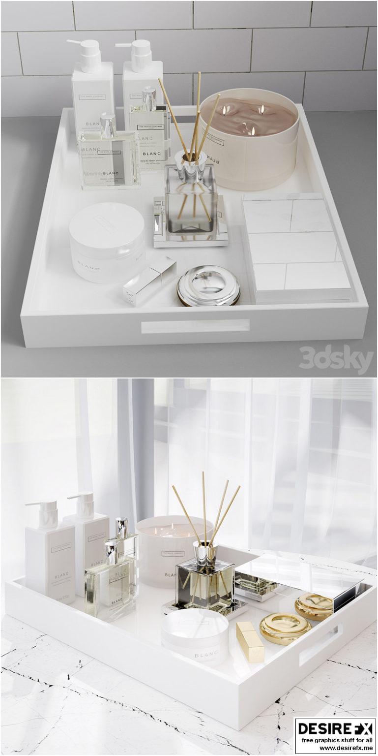 Desire FX 3d models | Decor Set Bathroom Set – 3D Model