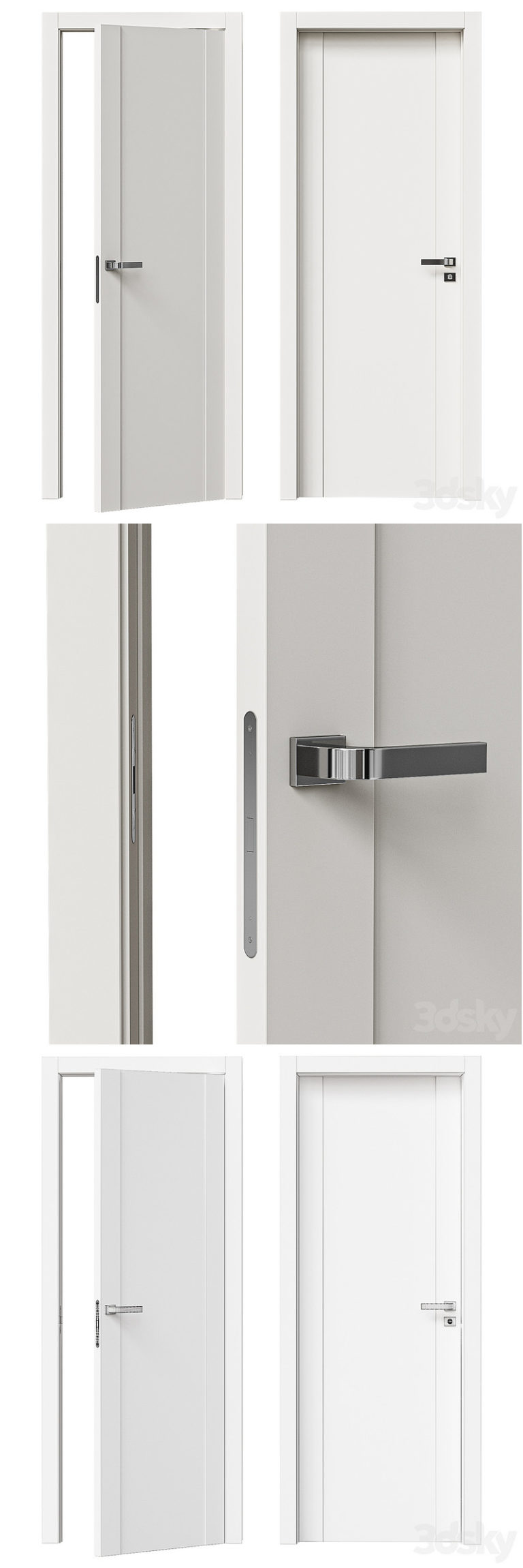 Desire FX 3d models | Interroom door ProfilDoors Series U model 20U ...