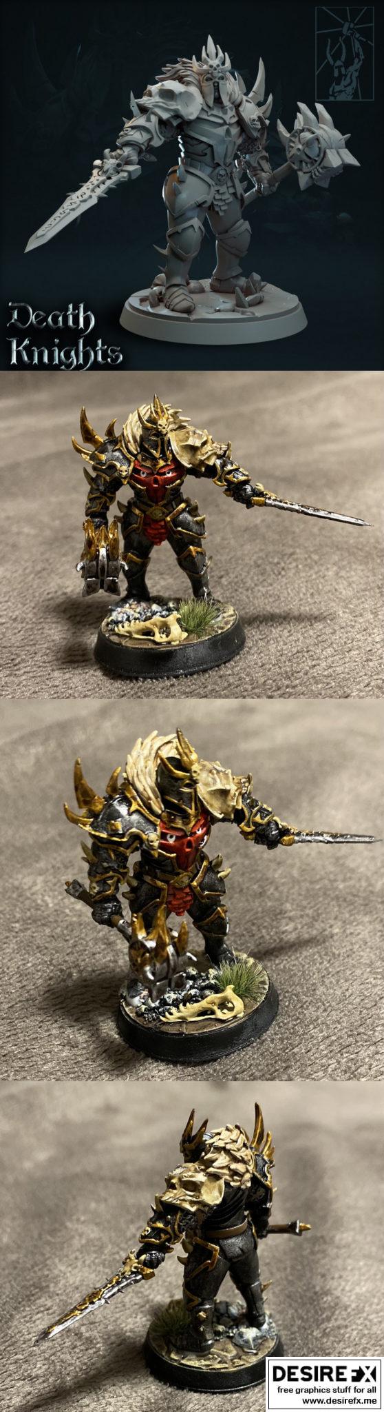Desire FX 3d models | Mor-Zhal Death Lord on Foot – 3D Print Mosdel