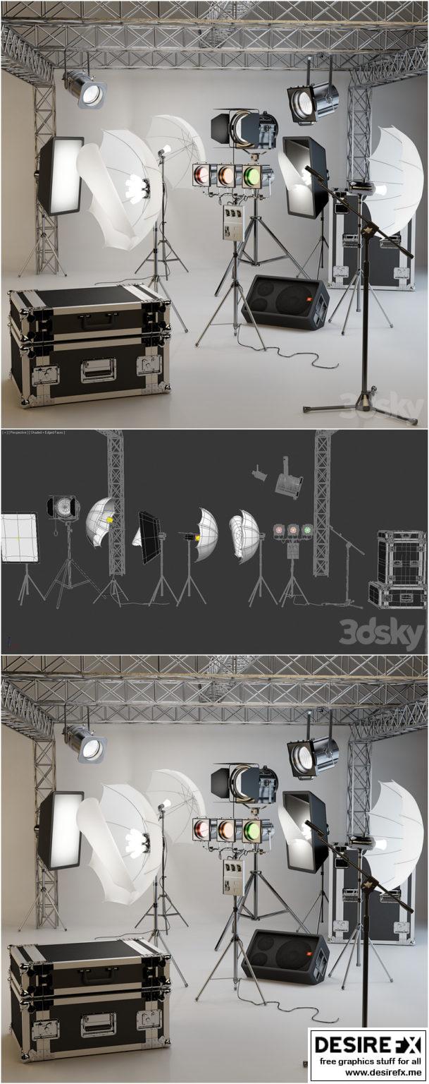 Desire FX 3d models | Prof. lighting for photography studios + muses ...