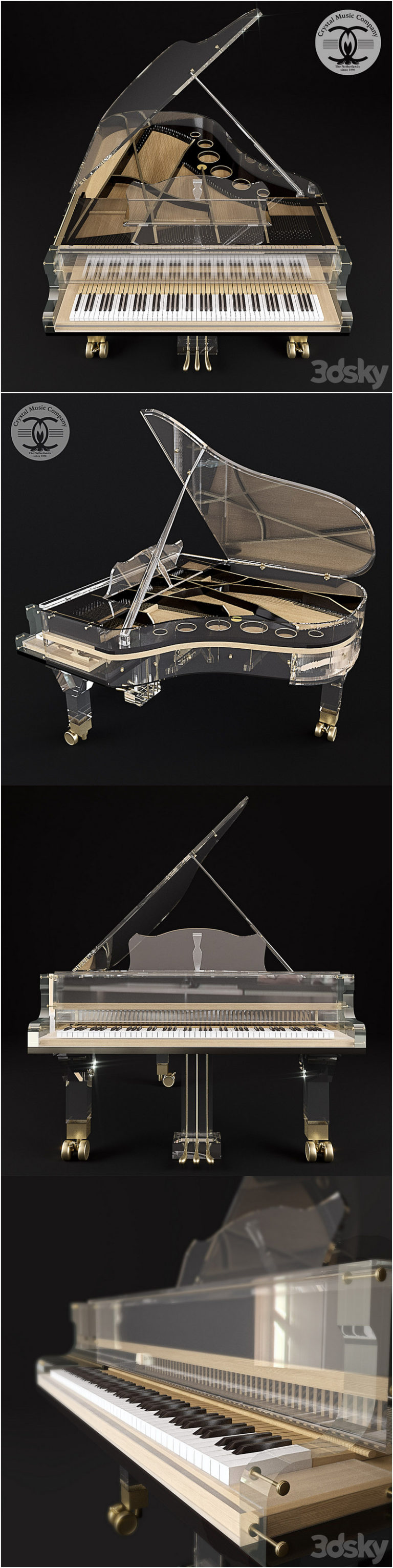 Desire FX 3d models | Royale Crystal Music Company – 3D Model