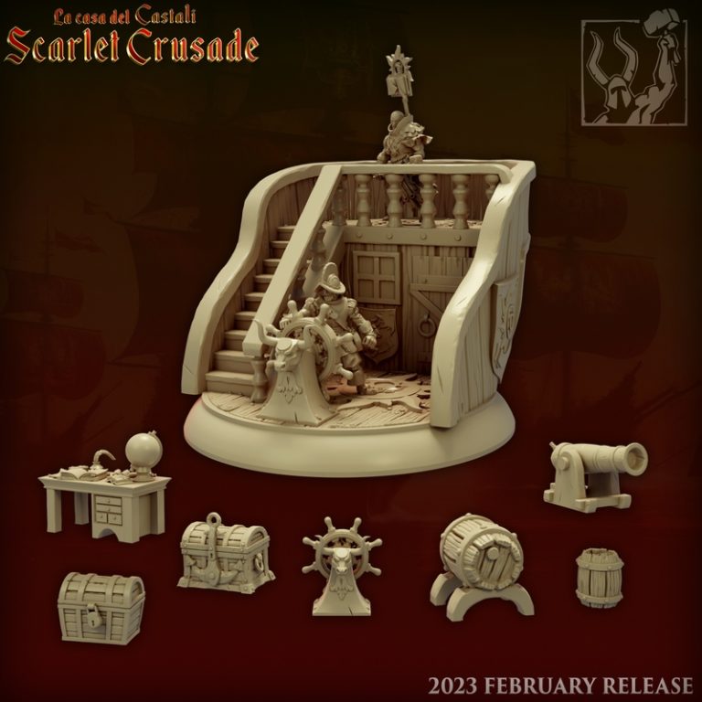 Desire FX 3d models | Scarlet Crusade Terrain – 3D Print Model
