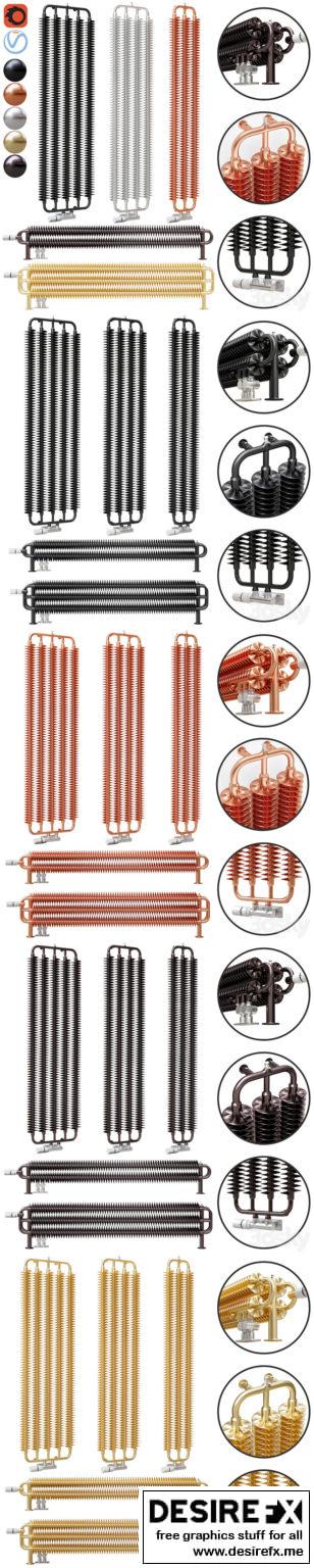 Desire FX 3d models | Terma ribbon v radiator – 3D Model