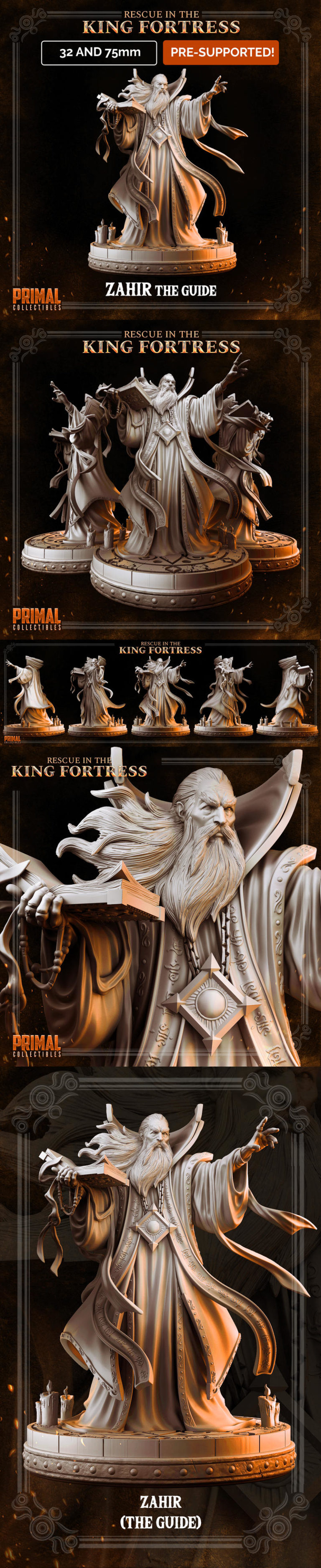 Desire FX 3d models | Wizard – Zahir the Guide – 3D Print Model