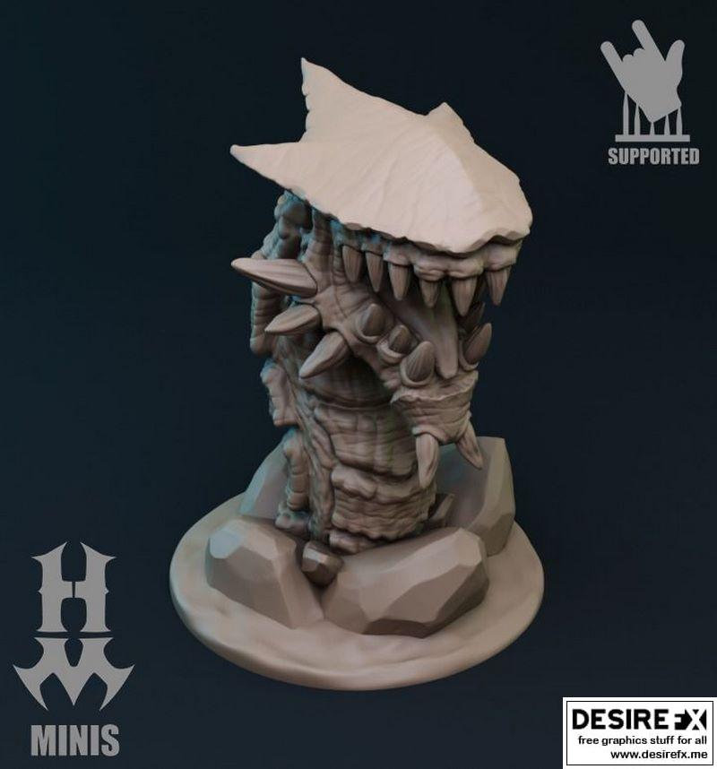 Desire FX 3d models | Earth snake 3D print model