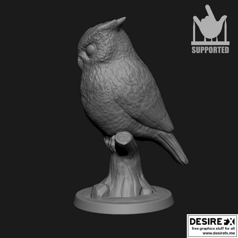 Desire FX 3d models | ROYAL OWL 3D print model