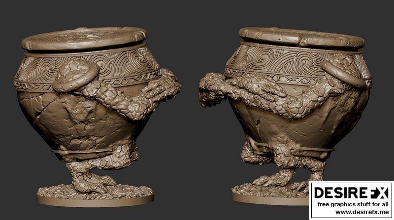 Desire FX 3d models | Iron Fist Alexander the Warrior Jar miniature for ...