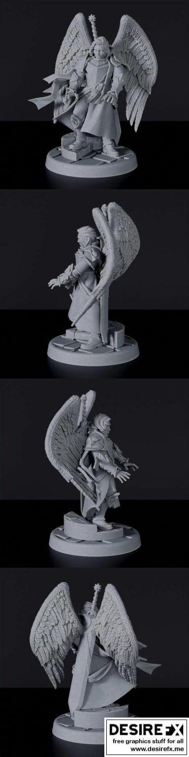 Desire FX 3d models | Celestial Male Paladin C – 3D Print Model