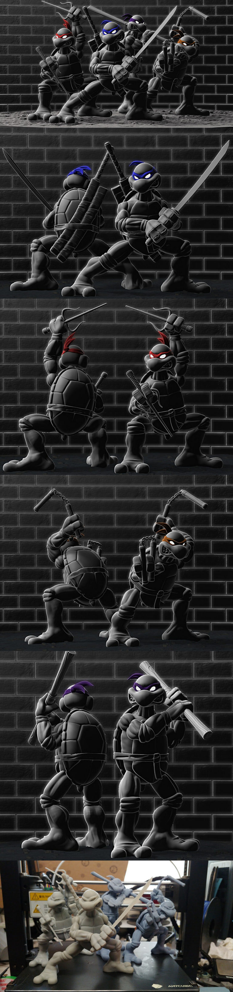 Desire FX 3d models | Classic 1984 Teenage Mutant Ninja Turtles – 3D ...