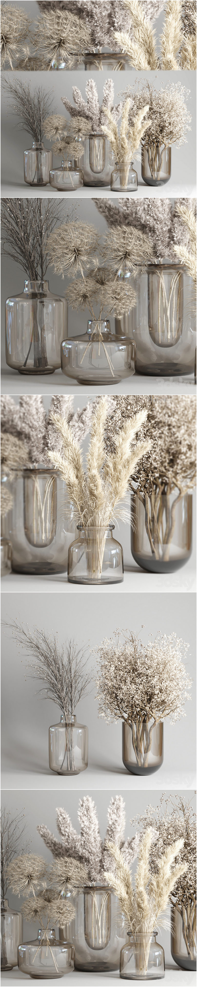 Desire FX 3d models | Dry Bouquet Collection 05 – Dried autumn plants ...