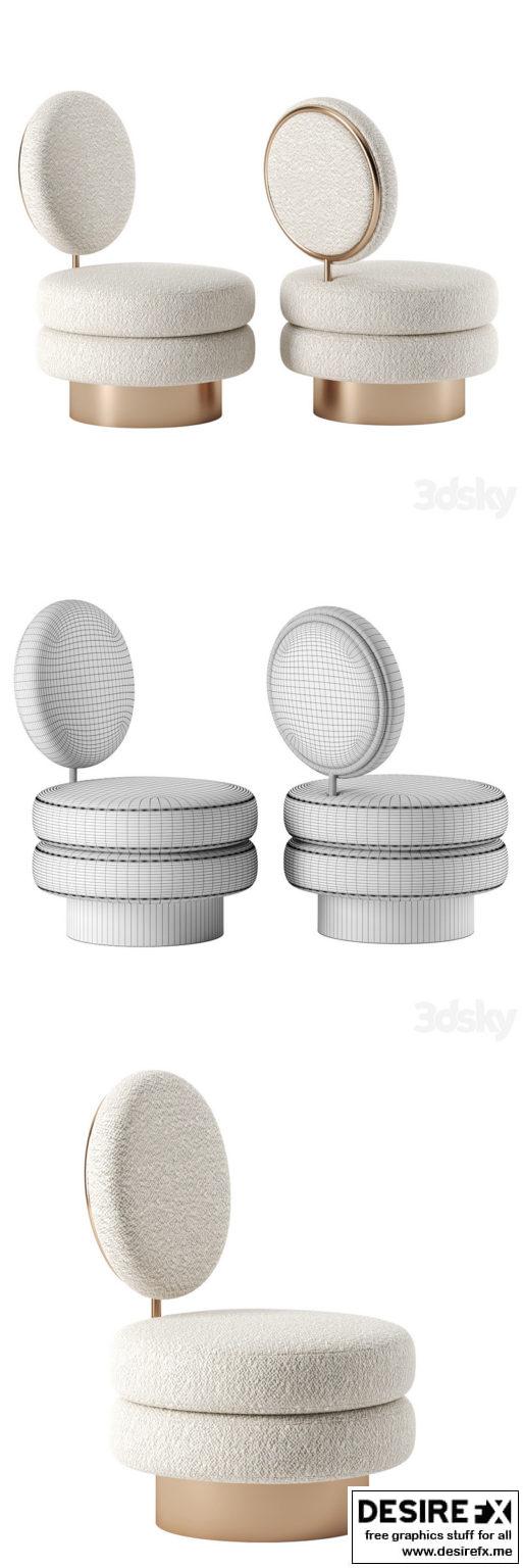 Desire FX 3d models | Grace Armchair by Royal Stranger – 3D Model