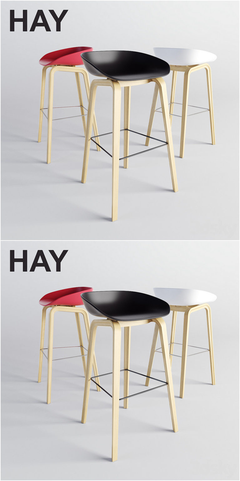 Desire FX 3d models | HAY About A Stool (AAS 38) – 3D Model