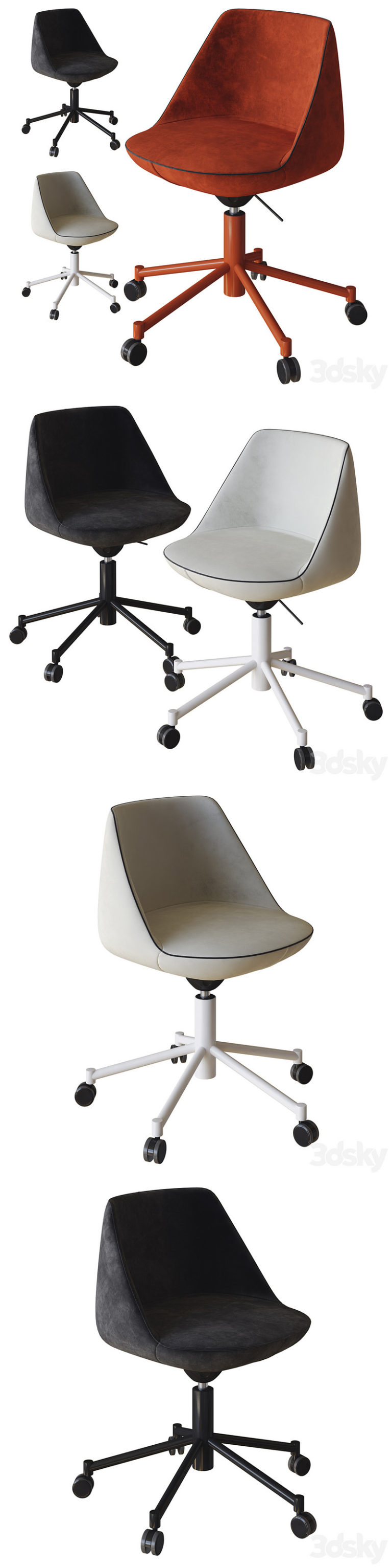 Desire FX 3d models | Magnum office chair by sancal – 3D Model
